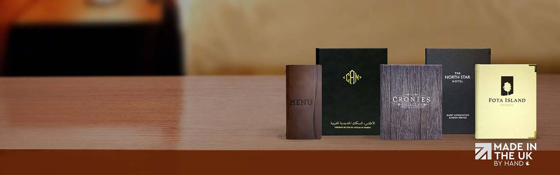 Restaurant & Hotel Menu Covers, Holders & Hospitality Product Supplier ...